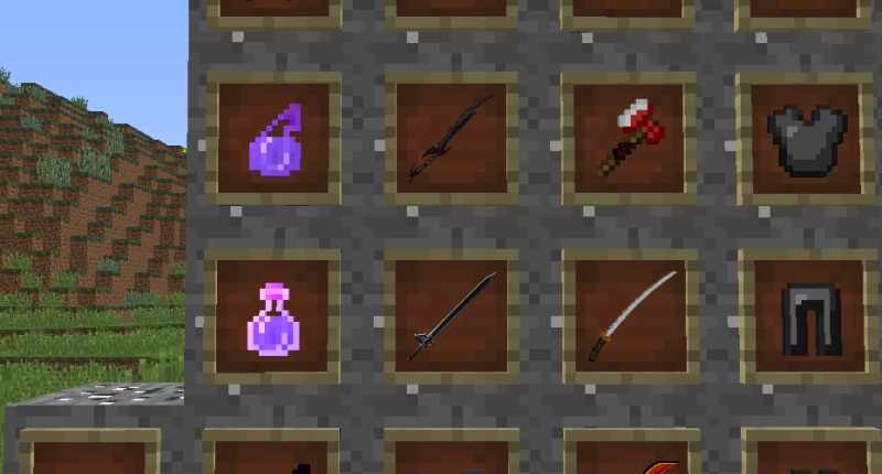 Mo weapons | MCreator